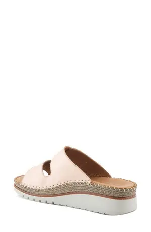 SPRING STEP SHOES Minisia Wedge Sandals - Blush
