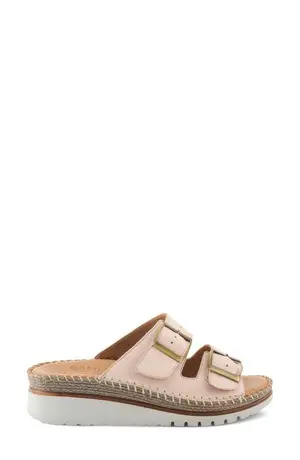 SPRING STEP SHOES Minisia Wedge Sandals - Blush