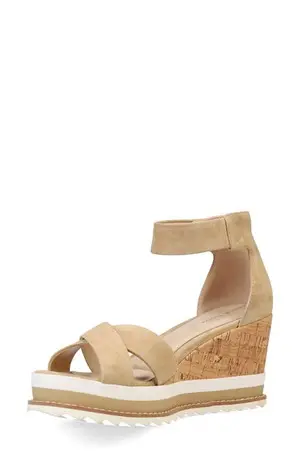Pelle Moda Westyn Platform Wedge Sandal