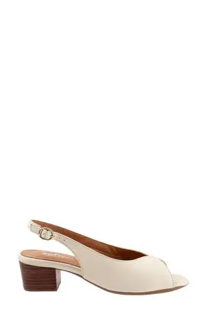 Softwalk Lakewood Slingback Sandal - Ivory