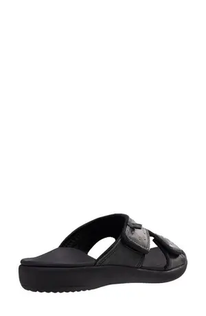 REVITALIGN Kholo Fresca Slide Sandal - Black