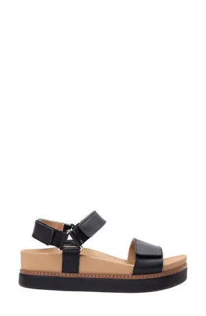 REVITALIGN Kiera Ankle Strap Sandal - Black