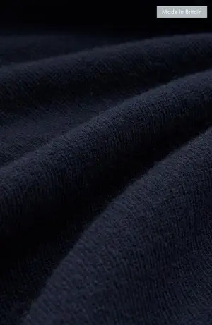 CELTIC & CO. Geelong Wool Slouch Turtleneck Sweater - Dark Navy