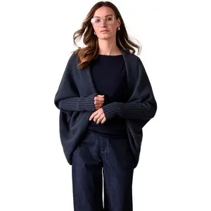 CELTIC & CO. Supersoft Cocoon Cardigan - Slate
