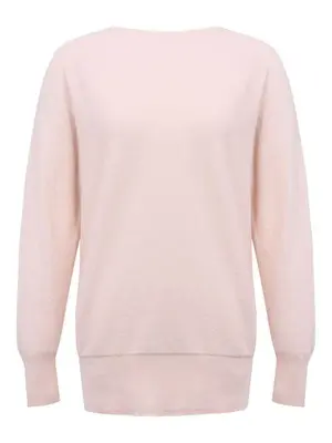 CELTIC & CO. Geelong Wool Slouch Sweater - Peony