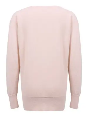 CELTIC & CO. Geelong Wool Slouch Sweater - Peony