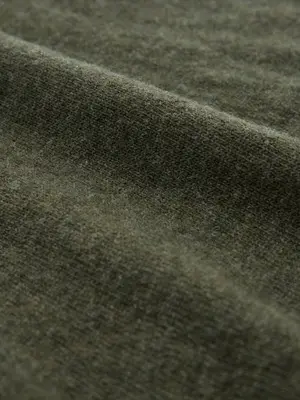 CELTIC & CO. Supersoft Midi Turtleneck Dress - Olive