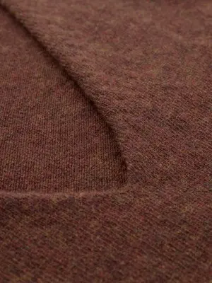 CELTIC & CO. Geelong Wool Slouch V-neck Sweater - Ember