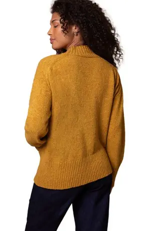 CELTIC & CO. Flecked Patch Pocket Sweater