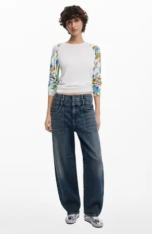 Desigual High-waist Boyfriend Jeans
