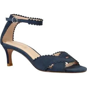 Pelle Moda Umelo Ankle Strap Sandals - Midnight
