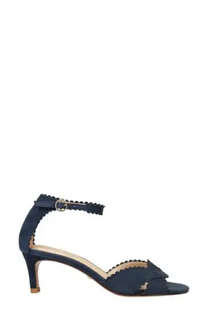 Pelle Moda Umelo Ankle Strap Sandals - Midnight
