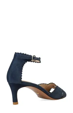 Pelle Moda Umelo Ankle Strap Sandals - Midnight