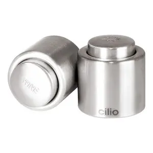 CILIO 18/10 Stainless Steel Champagne Sealer