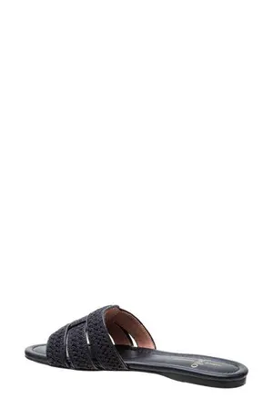 Linea Paolo Legacy Slide Sandals - Black
