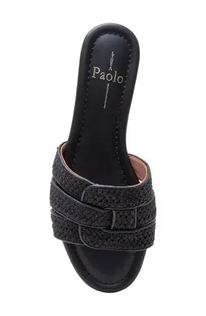 Linea Paolo Legacy Slide Sandals - Black