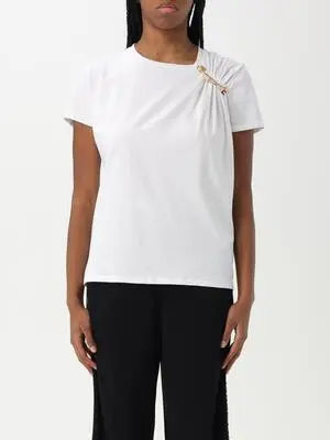 Elisabetta Franchi Embellished T-shirt - White