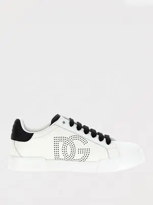 Dolce & Gabbana Dolce & Gabbana Lace-Up Sneakers White 2