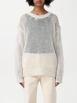 JIL SANDER Textured Knit Sweater - White