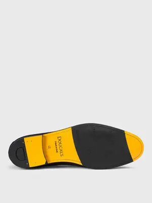 DOUCAL'S Suede Loafers With Tassel Detail - Blue