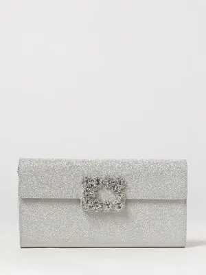 ROGER VIVIER Evening Clutch - Silver