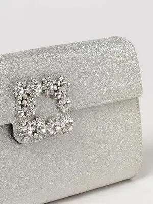 ROGER VIVIER Evening Clutch - Silver