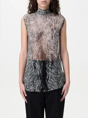Dolce & Gabbana Sleeveless Print Top