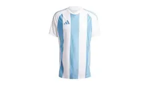 Adidas Striped 24 Jersey - Team Light Blue/white