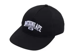 A BATHING APE Logo Trucker Cap - Black