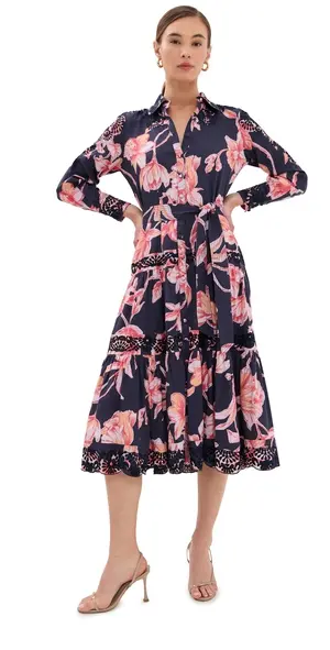 Figue Molly Floral Print Dress