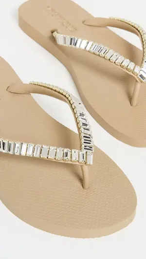 Mystique Embellished Flip Flops