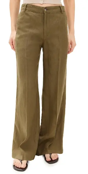 Madewell The Zoe Relaxed Wide Leg Pants