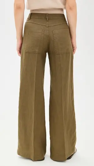 Madewell The Zoe Relaxed Wide Leg Pants