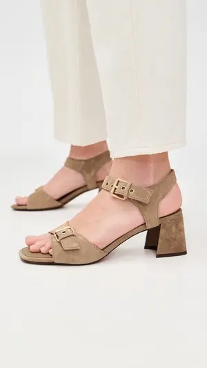 Madewell Neeka Heeled Ankle-strap Sandals