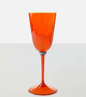 La DoubleJ Rainbow Set Of 8 Wine Glasses - Multicoloured