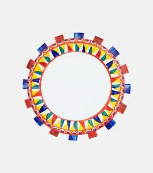 Dolce & Gabbana Porcelain Charger Plate - Multicoloured