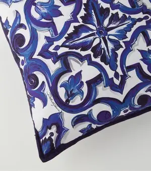 Dolce & Gabbana Small Printed Canvas Cushion