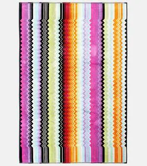 Missoni Giacomo Zigzag Cotton Bath Sheet - Multicoloured