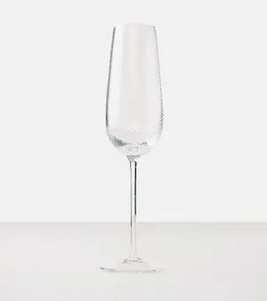 NASONMORETTI Tolomeo Set Of 6 Champagne Flute Glasses