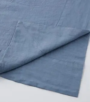 ONCE MILANO Large Linen Tablecloth - Blue