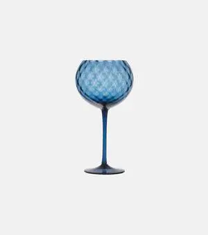 NASONMORETTI Red Wine Glass - Blue