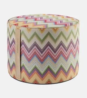 Missoni Agadir Zigzag Pouf - Multicoloured