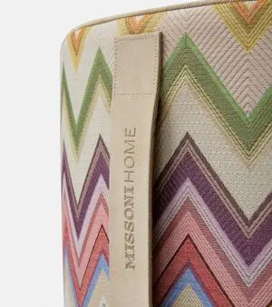 Missoni Agadir Zigzag Pouf - Multicoloured