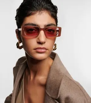 Fendi Way Rectangular Sunglasses