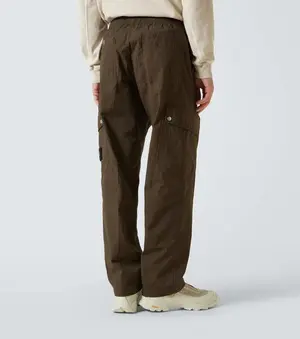 Stone Island Cotton-blend Straight Trousers