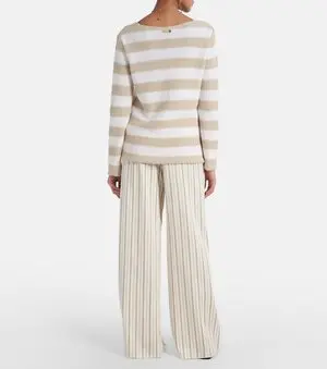 Max Mara Palazzi Striped Sweater