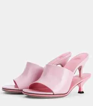 Jacquemus Doubles Leather Mules