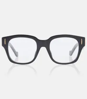Loewe Loewe Anagram Square Frame Eyeglasses Transparent