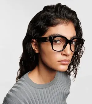 Loewe Anagram Square Frame Eyeglasses - Transparent