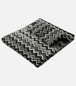 Missoni Keith Hand Towel And Bath Towel Set - Black
